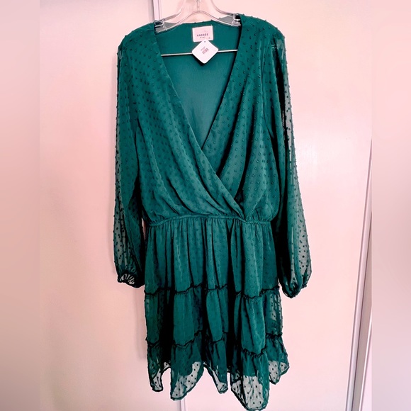 Andree | Dresses | Teal Green Dress | Poshmark